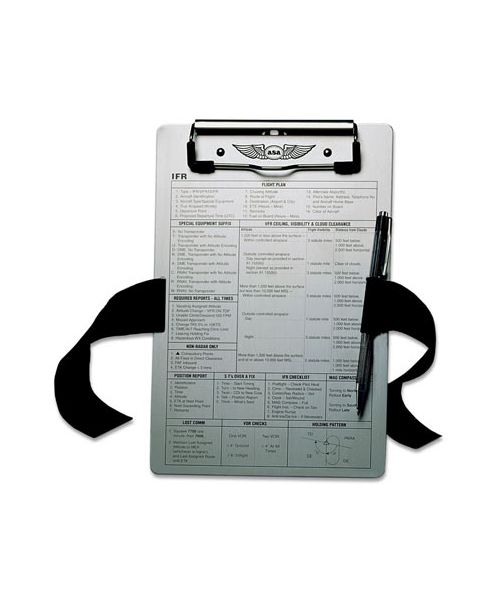 ASA IFR Aluminum Pilot Kneeboard