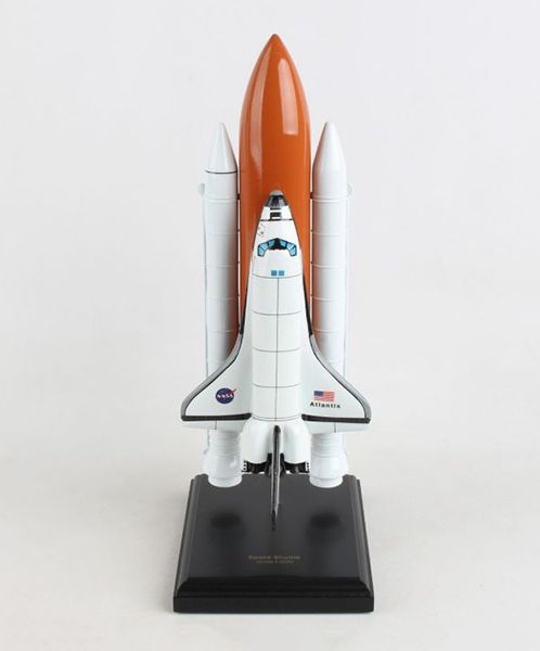 NASA Space Shuttle Atlantis Full Stack 1:200 Model