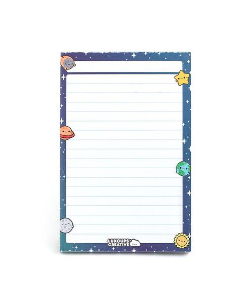 Space Buds Notepad