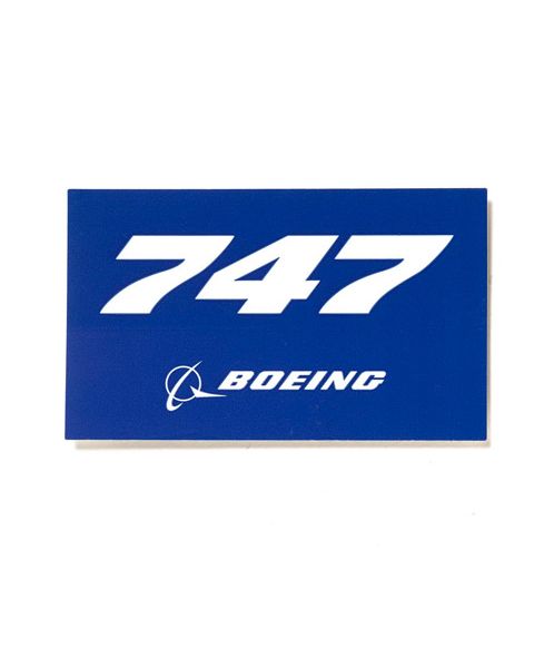747 Sticker Boeing