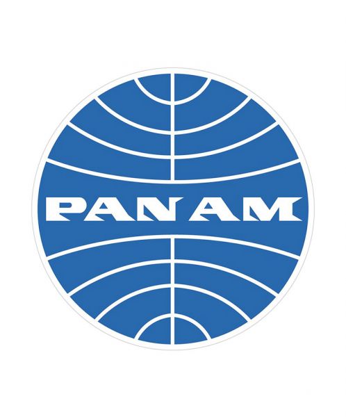 Pan Am Logo Sticker