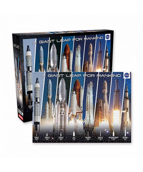 NASA Rocket Grid 1000 Piece Puzzle