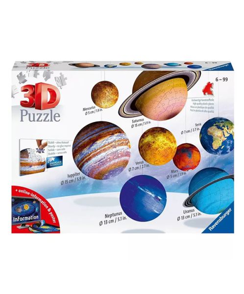 Solar System Ravensburger 3D Puzzle