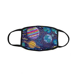 Space Collage Adult Mask