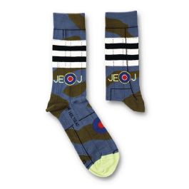 Supermarine Spitfire Invasion Stripes Socks