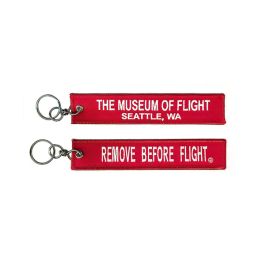 Remove Before Flight Keychain