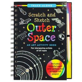 Outer Space Scratch and Sketch