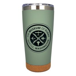 Aircraft Icons Propeller 20oz Moss Tumbler