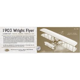 Guillow 1903 Wright Flyer Display Model 1/20