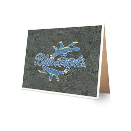 Blue Angels Art Greeting Card