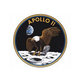 Apollo 11 Mission Insignia Sticker