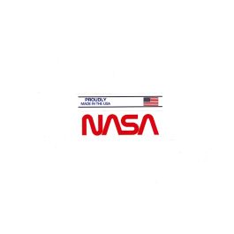 NASA 3.5" Worm Logo Sticker