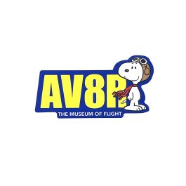 Snoopy AV8R Sticker