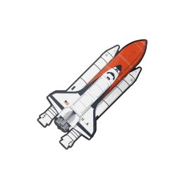 Space Shuttle Full Stack Sticker