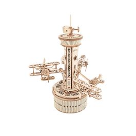 Air Control Tower Mechanical Music Box