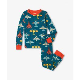 Flying Aircraft Youth PJ Set